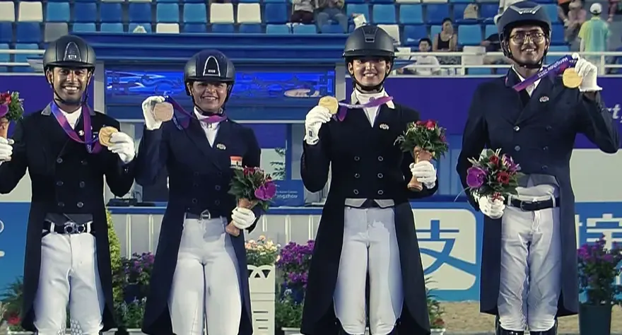 Asian Games 2023: Equestrian - India Win First-Ever Gold Medal In Team ...