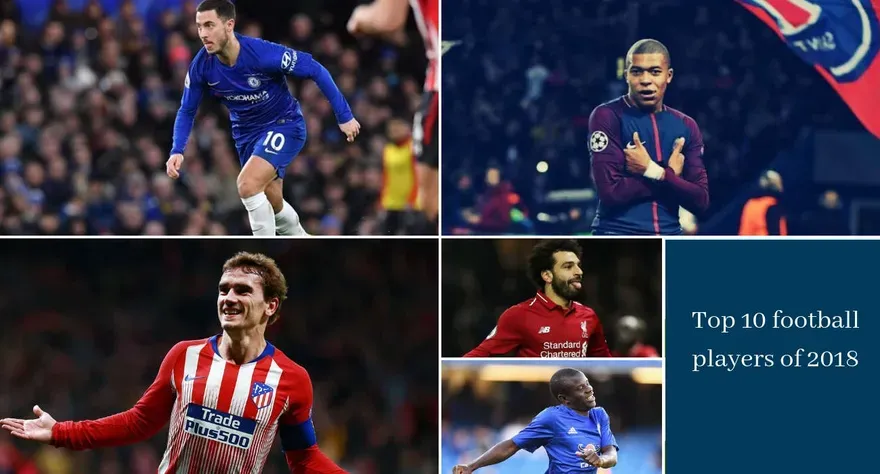 Top 10 football players of 2018
