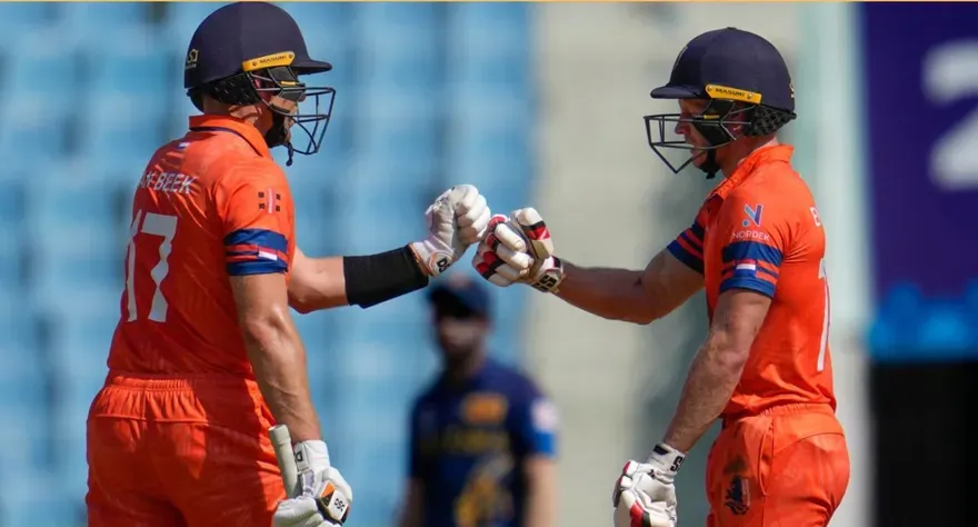 ICC Men's Cricket World Cup 2023: Netherlands Sybrand Engelbrecht and ...