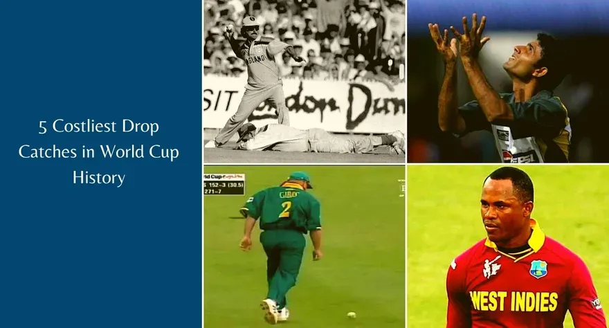 5 Costliest Drop Catches in World Cup History