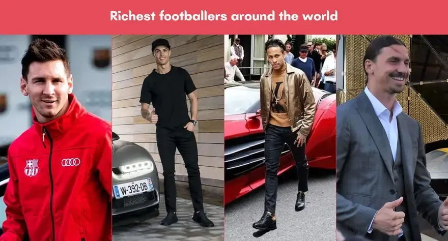 Top 10 Richest footballers in the world & their Net Worth