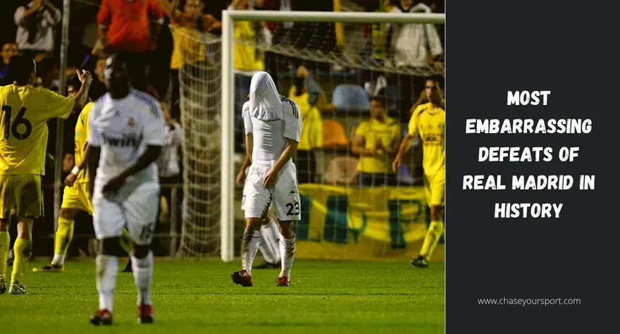 Most Embarrassing defeats of Real Madrid in History