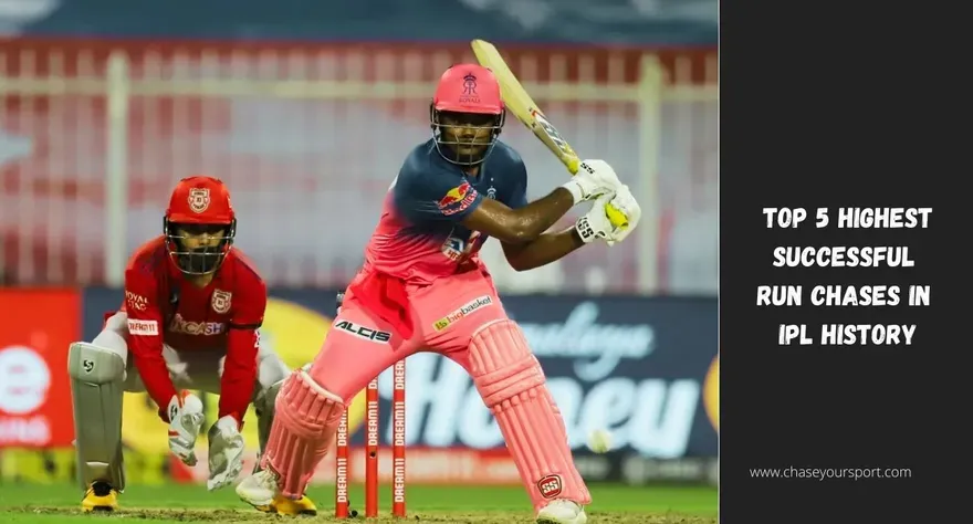 Top 5 Highest Successful Run chases in IPL history