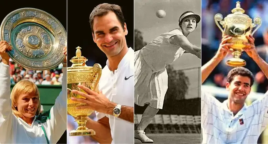 Top 10 greatest champions in Wimbledon history