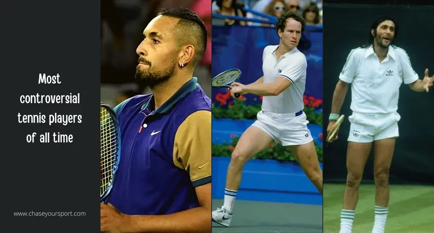 Top 10 most controversial tennis players of all time