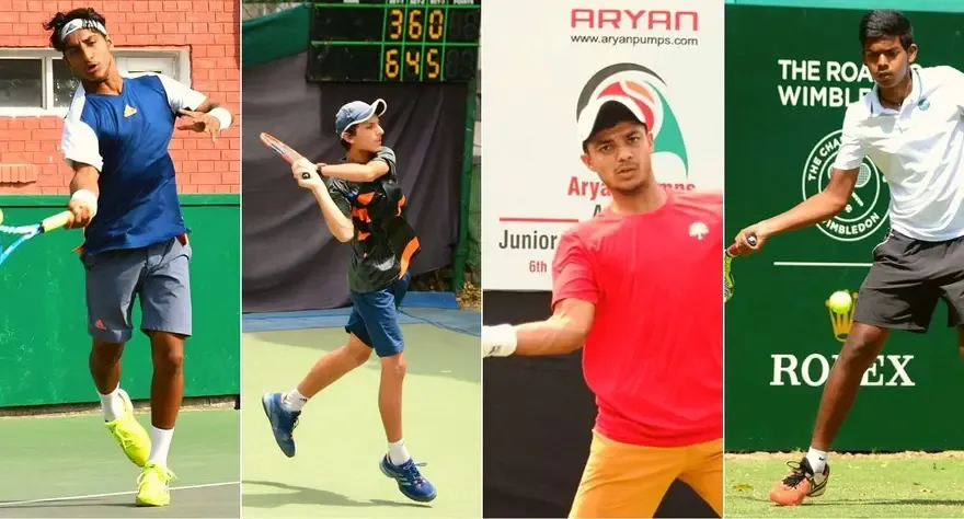 Top 5 upcoming men's singles Indian tennis players