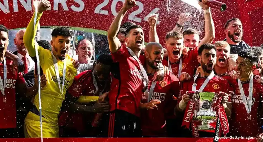 Manchester City 1-2 Manchester United: FA Cup 2024 Final Match Records