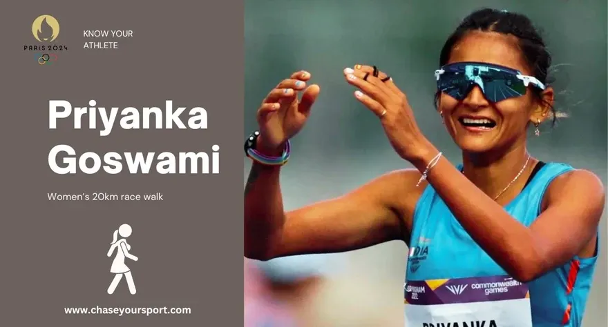 Priyanka Goswami Women’s 20km race walk: Know Your Athlete in Paris Olympics 2024