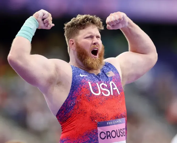 Shot-Putter Ryan Crouser Creates History With His Third Olympic Gold Medal