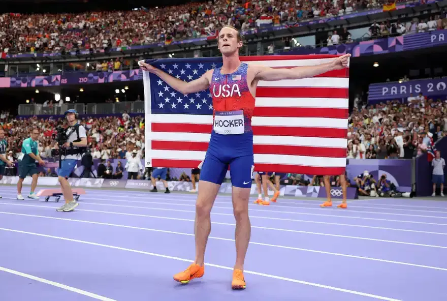 Cole Hocker Stuns Men's 1500m With An Olympic Record