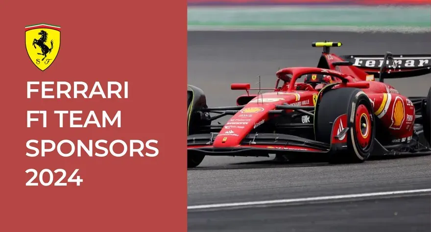 Top sponsors of Scuderia Ferrari F1 Team in 2024