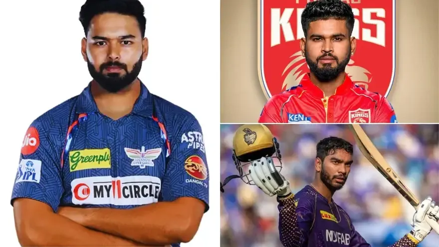 Top 5 Most Expensive Players in IPL 2025 Mega Auction