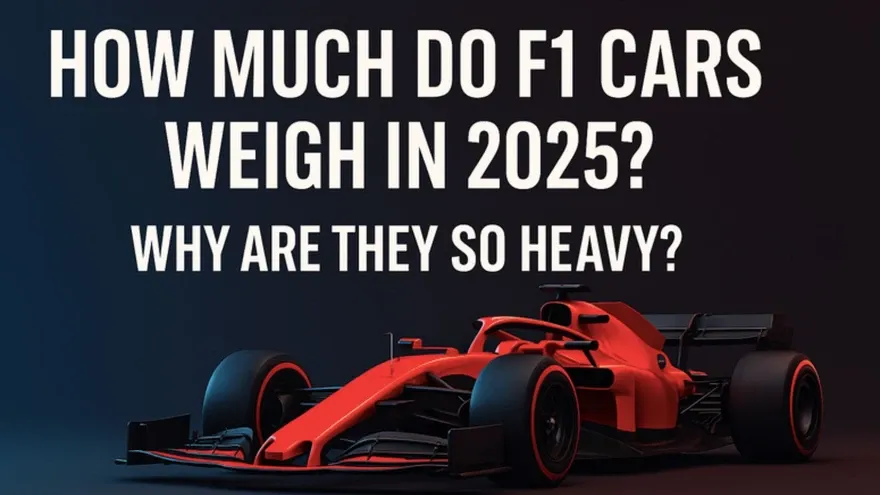 How Much Do F1 Cars Weigh in 2025? Why are they so heavy?
