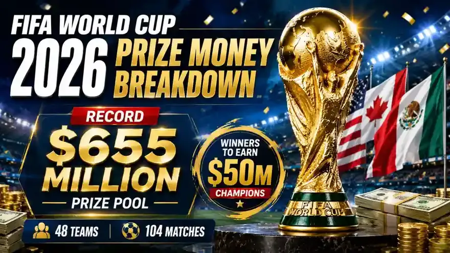 FIFA World Cup 2026 Prize Money: Full Breakdown of the $655 Million ...